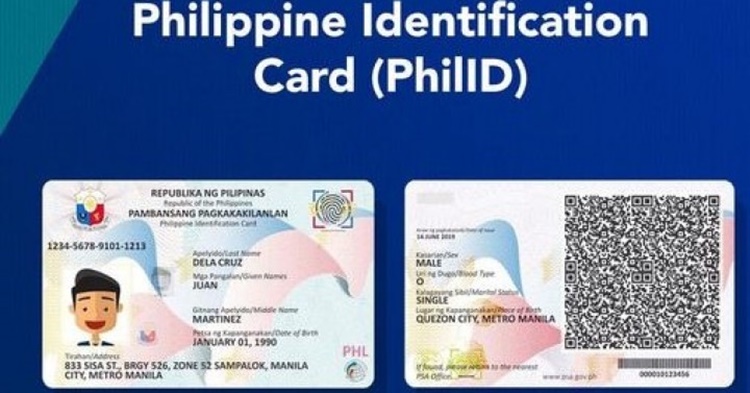 National ID Or PhilSys ID Valid Sufficient Proof Of Identity BSP